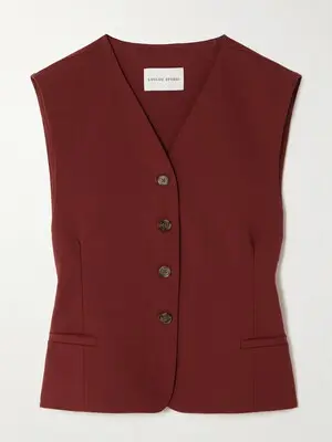 Loulou De Saison Teora Stretch-wool Vest