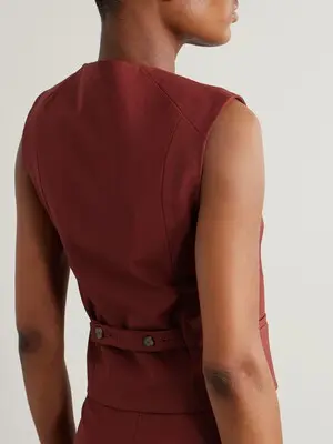 Loulou De Saison Teora Stretch-wool Vest