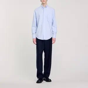 Sandro Oxford Flannel Shirt