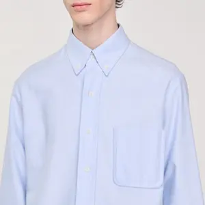 Sandro Oxford Flannel Shirt