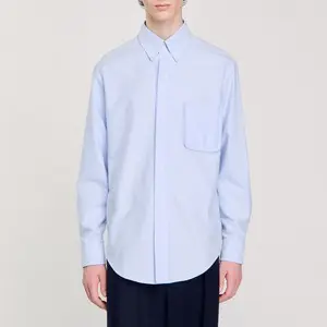 Sandro Oxford Flannel Shirt