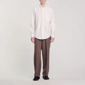 Sandro Oxford Flannel Shirt