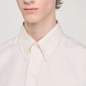 Sandro Oxford Flannel Shirt