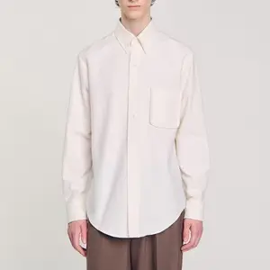 Sandro Oxford Flannel Shirt