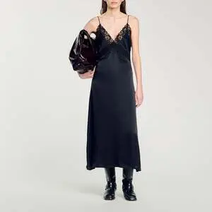 Sandro Lace Maxi Dress