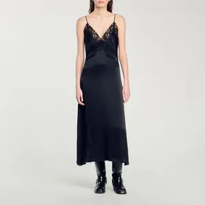 Sandro Lace Maxi Dress