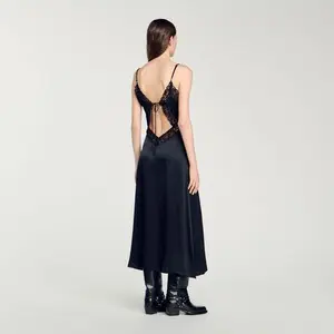 Sandro Lace Maxi Dress