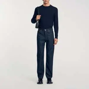 Sandro Regular-fit Raw Denim Jeans - Raw-denim