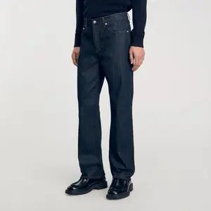 Sandro Regular-fit Raw Denim Jeans - Raw-denim
