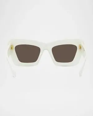 Loewe Cat Eye Sunglasses With Anagram