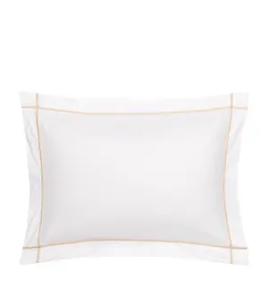 YVES DELORME Athena King Oxford Pillowcase - Beige