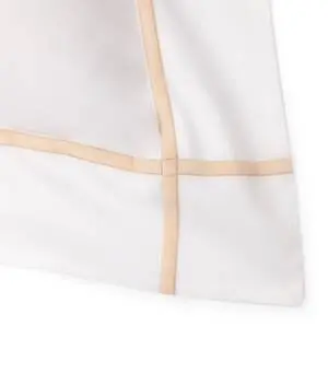YVES DELORME Athena King Oxford Pillowcase - Beige