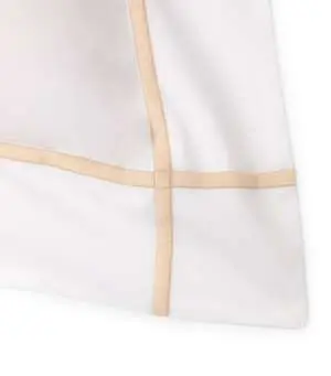 YVES DELORME Athena Oxford Pillowcase - Beige