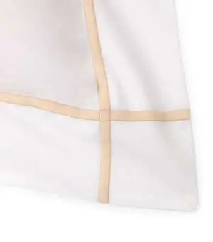 YVES DELORME Athena Oxford Pillowcase - Beige