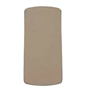 Smythson Leather Panama Glasses Case - Beige