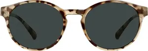 Zenni Sporty Round Full Rim Frame Glasses - Tortoiseshell