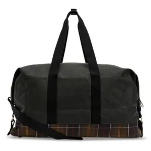 Barbour Field Wax Holdall - Sage/classic
