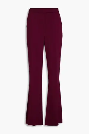 Diane Von Furstenberg Nolan Crepe Flared Pants