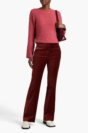 Derek Lam 10 Crosby Ribbed-knit Sweater