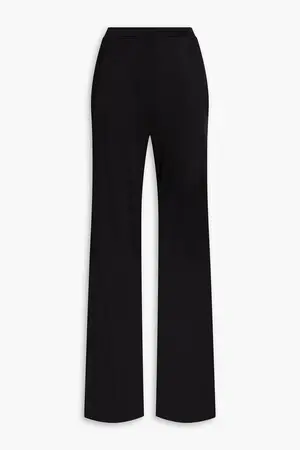Diane Von Furstenberg Holly Satin-jersey Wide-leg Pants