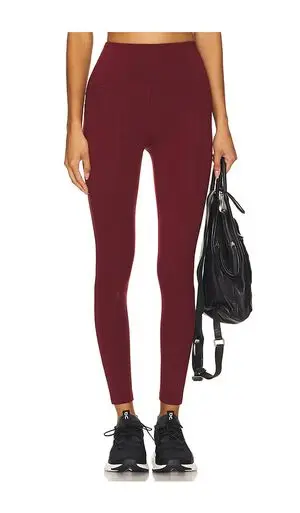Beyond Yoga Powerbeyond Strive Midi Legging - California Merlot