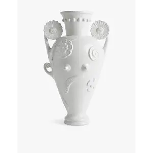 L'Objet Pantheon Persephone Amphora Earthenware Vase 47cm - White