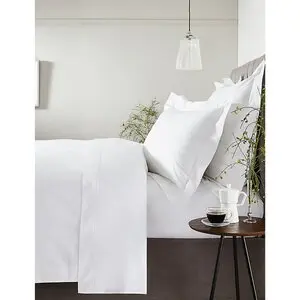 THE WHITE COMPANY Savoy Deep Fitted Cotton Sheet