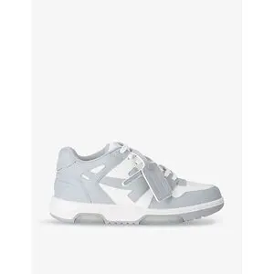 Off-White Out Of Office Leather Low-top Trainers - Grey