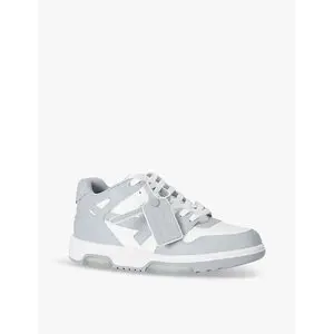 Off-White Out Of Office Leather Low-top Trainers - Grey