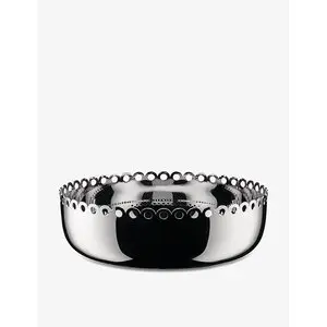 ALESSI Edges Perforated Stainless-steel Basket 21 Cm - Silver