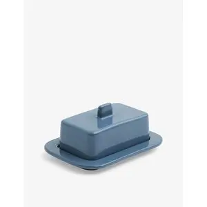 HAY Barro Terracotta Butter Dish Set Of Two 7.5cm Natural