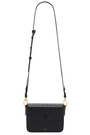 Amiri Ma Quad Leather Crossbody In Black - 30% Off | Editorialist