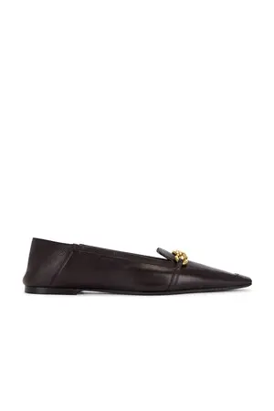 Saint Laurent Square Toe Flats For Women