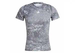 Adidas Techfit Training Tee - Black/silver Pebble