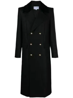 Casablanca Double-breasted Wool Coat