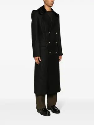 Casablanca Double-breasted Wool Coat