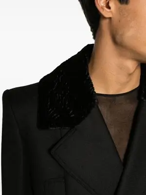 Casablanca Double-breasted Wool Coat