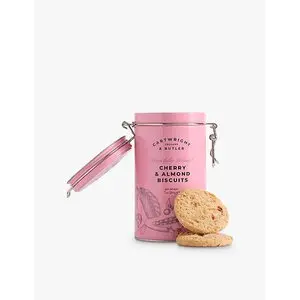 CARTWRIGHT & BUTLER Cherry And Almond Biscuits Tin 200g