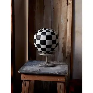 L'Objet Damier Ceramic Vase 30cm