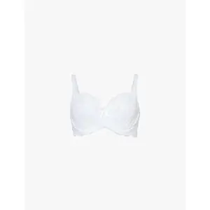 Panache Andorra Full-cup Underwired Lace Bra - White
