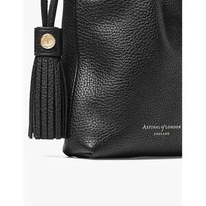 ASPINAL OF LONDON Soho Crossbody Leather Pouch - Black