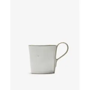 SERAX La Mère Venetian-handle Stoneware Coffee Cup 6.5cm - White