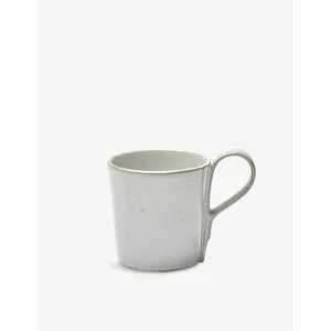 SERAX La Mère Venetian-handle Stoneware Coffee Cup 6.5cm - White