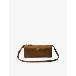 Prada Gold Tone Clutches For Women