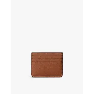 Cartier C De Leather Cardholder - Caramel