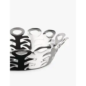 ALESSI Vimini Small Stainless-steel Basket 22cm