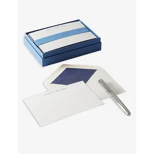 Smythson Thank You Greetings Card Pack Of 10