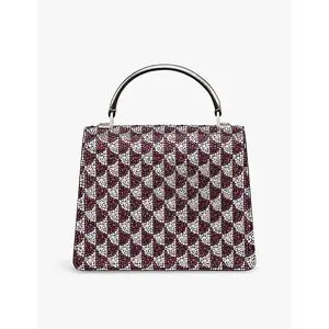 BVLGARI Serpenti Rattan Shoulder Bag