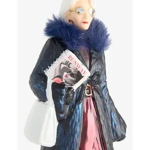 SELFRIDGES Miranda Priestly Glass Christmas Decoration