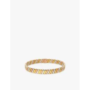 BVLGARI Tubogas 18ct Gold Bracelet - Yellow Gold